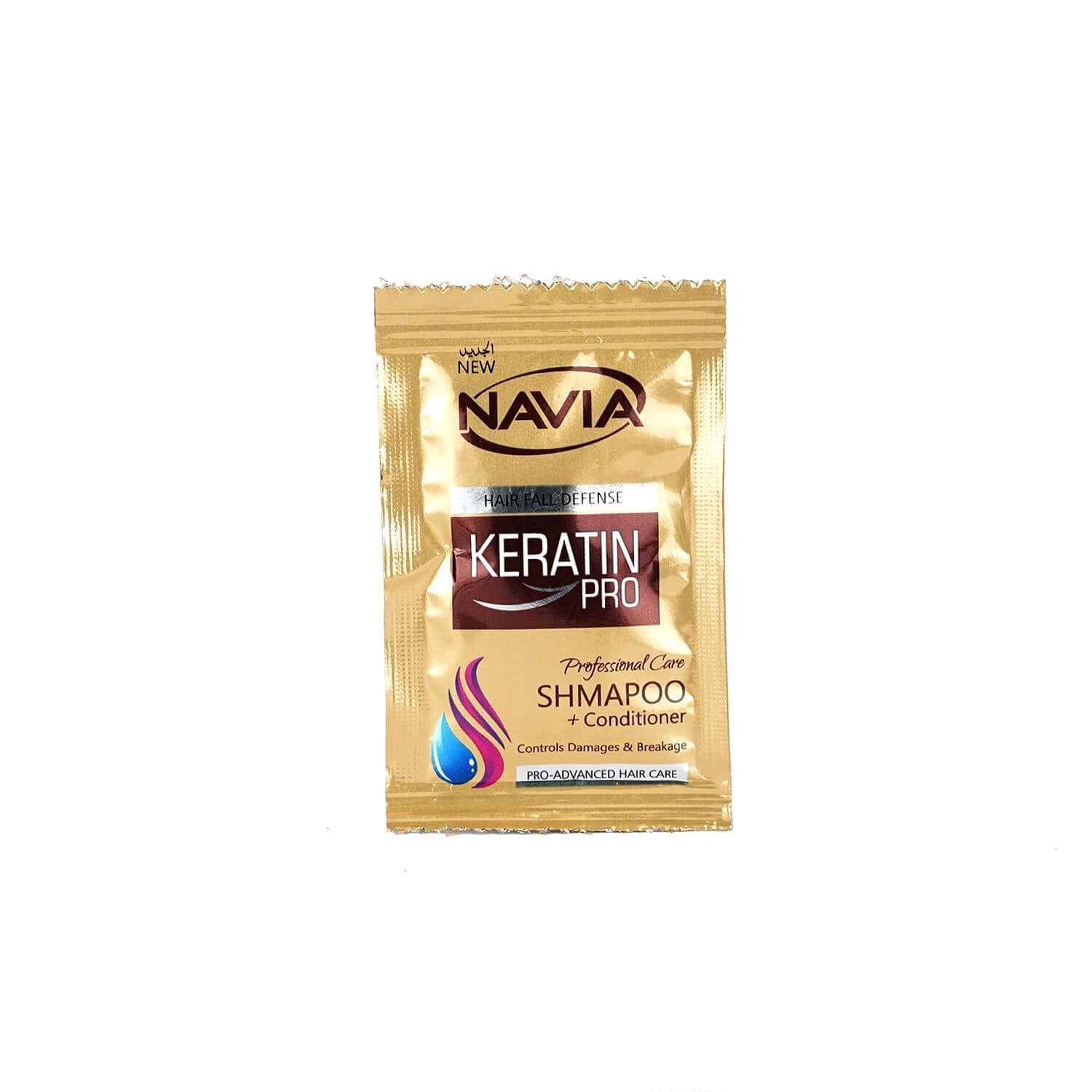 Navia Keratin Shampoo(Hair Fall Defense) Sachet